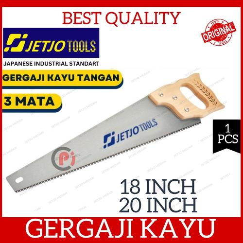 Jual JETJO TOOLS Gergaji Tangan Handsaw 3 Mata Pisau Ukuran 18 / 20 ...