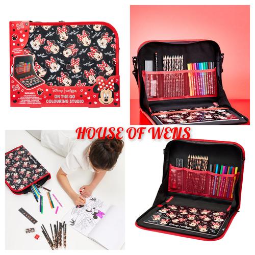 Promo SMIGGLE MINNIE MOUSE CLASSIC ON THE GO COLORING STUDIO ORIGINAL ...