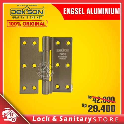 Jual Engsel Aluminium Dekkson AL 4X3.5X3mm Jendela Pintu - Kota ...