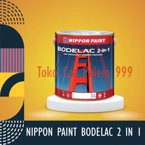 Jual Cat Kayu dan Besi Nippon Bodelac 2in1 Anti Karat Putih / Warna 1 L - Jakarta Barat - Toko ...