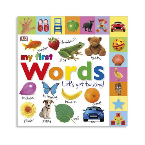 Promo DK Books My first book - Board book - First words book - Words ...