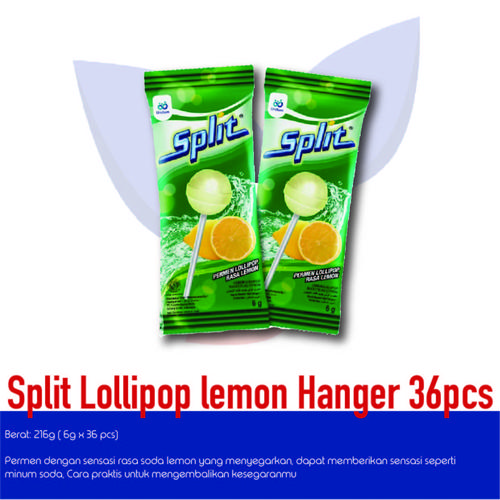 Jual Split Lollipop Rasa Lemon Hanger 36 PCS - Kab. Sidoarjo - RPD ...
