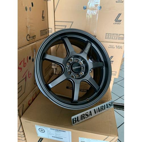 Jual Velg Lenso R17 5x100 5x114 Evolt Grey Anthrasit Original Thailand ...