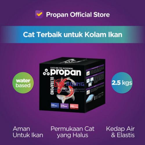 Jual PROPAN ULTRAPON( Cat Antibocor untuk Kolam Ikan) 2.5 KG - Kota ...