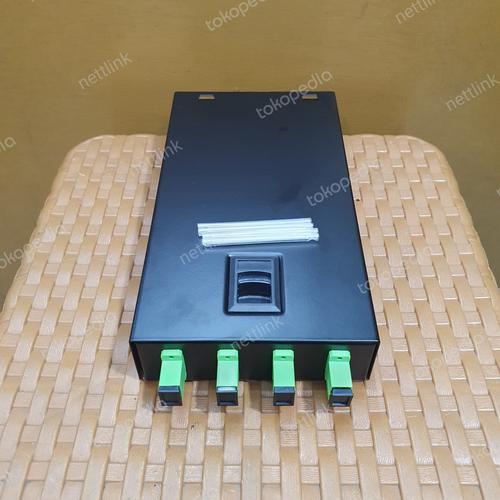 Jual roset 4 core sc apc lengkap adapter, odf 4c sc apc tanpa pigtail ...