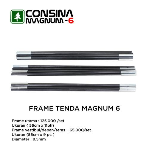 Jual Consina Frame Magnum 6 Tenda Camping Outdoor | Material fiber Kuat ...