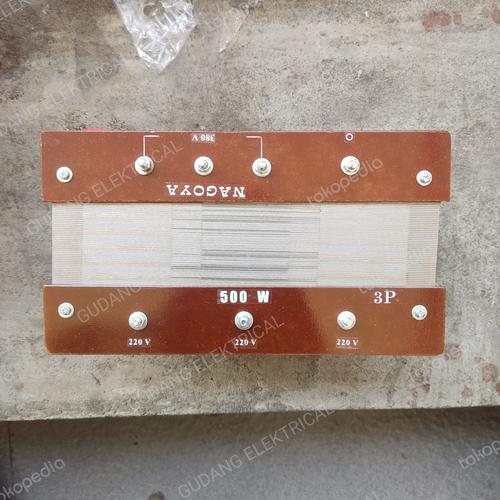 Jual Trafo Step Up Down Isolasi 3 phase 380V RSTN 220V RST 500W ...