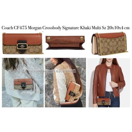 Jual CO CF475 Morgan Crossbody Signature Khaki Multi - Kota Surabaya ...