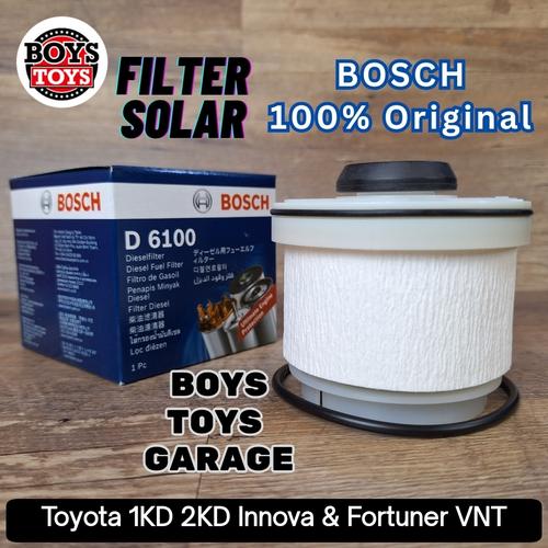 Jual Filter Solar Toyota Fortuner Innova Hilux Hiace Diesel 1KD 2KD ...
