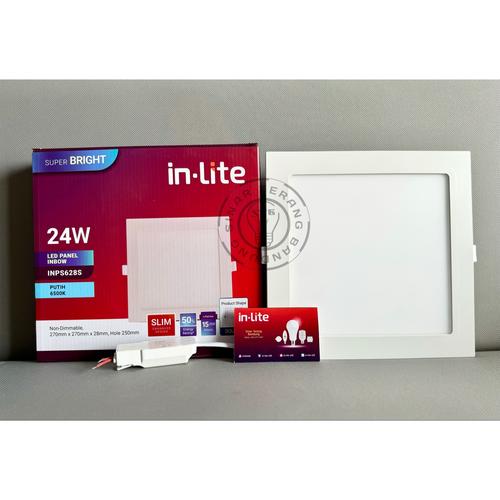 Jual LAMPU PANEL LIGHT LED INLITE INBOW KOTAK 24W 24 WATT - INPS628S ...