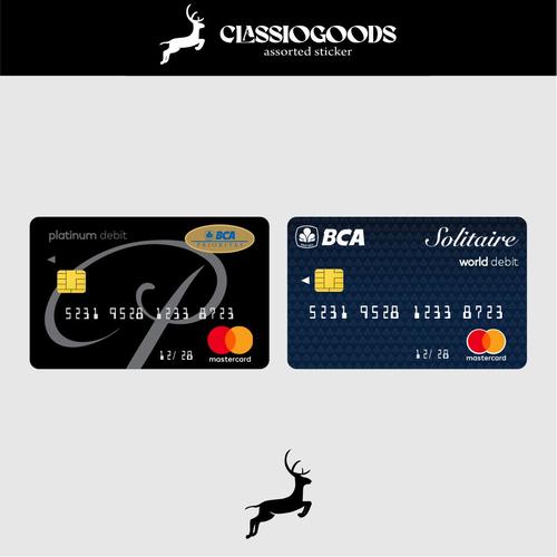 Jual Stiker Skincard Kartu ATM Fake BCA Prioritas, Solitaire ...