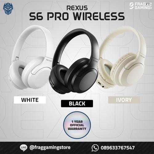 Jual Rexus S6 PRO WIRELESS Headset Wireless S6 Pro RexusS6 RexusS6Pro ...