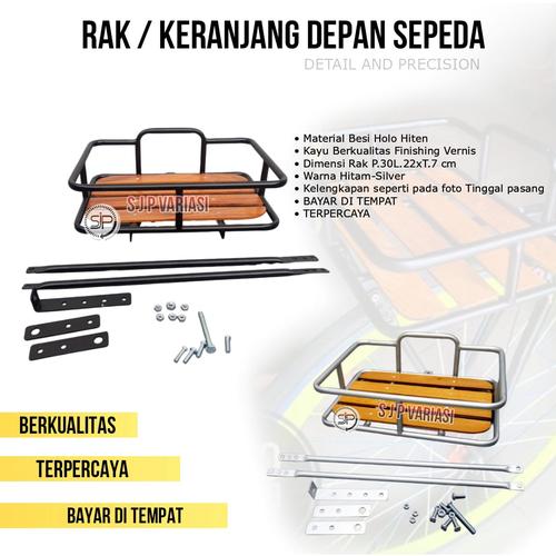 Jual FRONTRACK KERANJANG RAK DEPAN SEPEDA Fixie Jadul Seli MTB ...