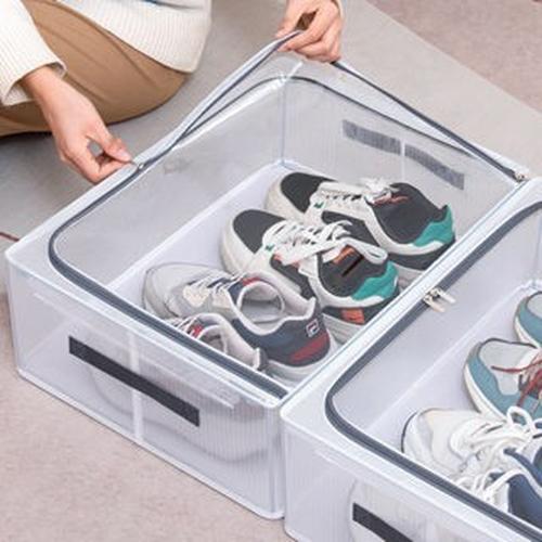 Jual Storage Box Sepatu Keranjang Penyimpanan Kotak Sepatu Pria Dan ...