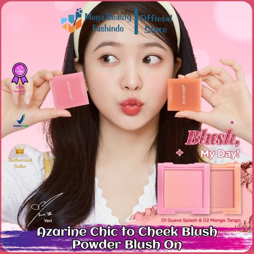 Jual [Azarine x Red Velvet] Chic to Cheek Blush Powder Blush On 5.2gr ...