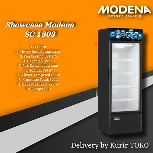 Jual Modena Showcase Chiller SC 1303 / SC1303 Cooler 300liter ...