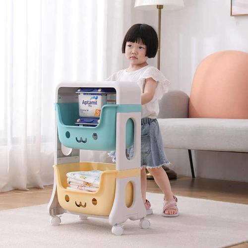 Jual Storage box organizer plastik multifungsi 3 tingkat rak susun - 2 ...