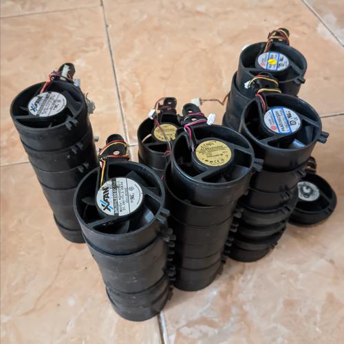 Jual Kipas Fan DC Brushless 24V 6x6cm Kipas Gan Model Bulat Berbagai ...