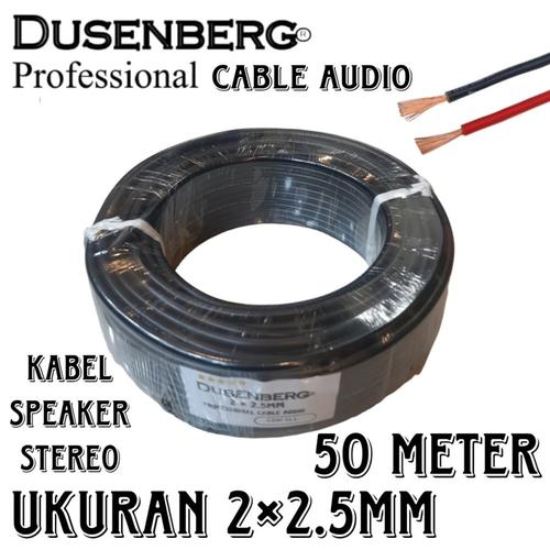 Jual Kabel Speaker Dusenberg 50 Meter, Kabel Audio Stereo Ukuran 2×2 ...