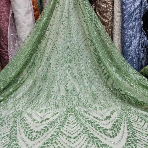 Jual bahan tile candy premium kain gaun kebaya - terakota - Jakarta ...