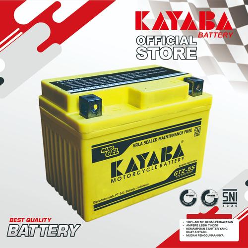 Promo Aki Motor KAYABA Nano Gel GTZ5S - Kab. Sidoarjo ...