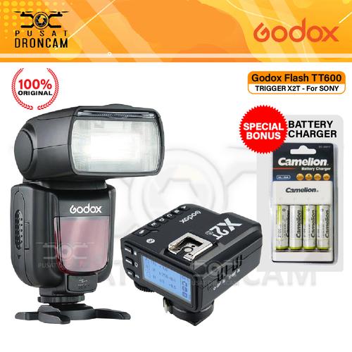 Promo Godox Flash TT600S & X2TS SONY TT 600 + X2T - TT600S ONLY, TANPA ...