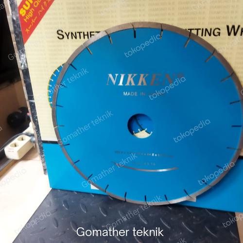 Jual Diamond Wheel Nikken 355 mm 14" Mata Pisau Belah Beton Made In ...