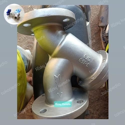 Jual Y Strainer 3" Inch DN80 Stainless SS304 Flange ANSI 150 - Kota ...