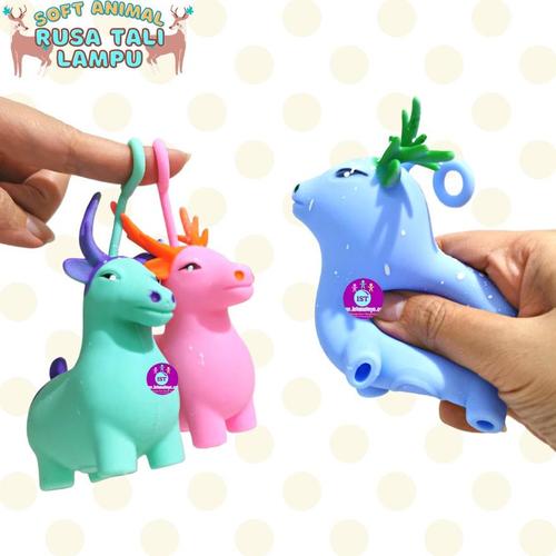 Jual OG Mainan Anak Squishy Rusa Tali dan lampu / Anti Stress - Jakarta ...