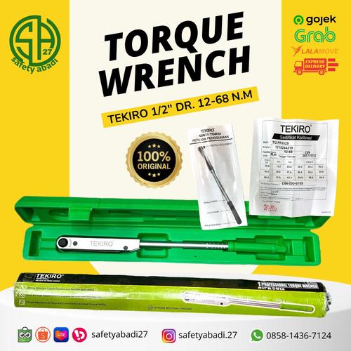 Jual Professional Torque Wrench Original Tekiro 1/2" / Kunci Torsi ...