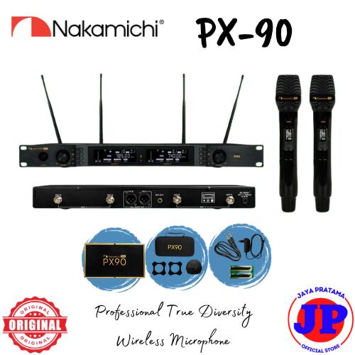 Jual Nakamichi PX90 Professional True Diversity Wireless Microphone PX-90 - Jakarta Pusat ...