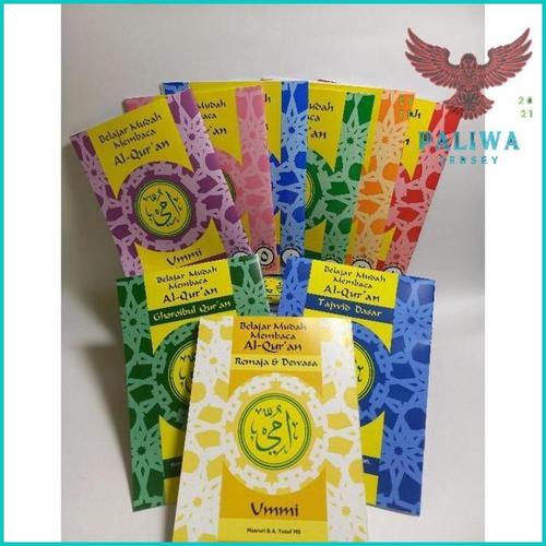 Jual buku metode ummi lengkap dari jilid 1 sampai 6, pra sampai dewasa ...