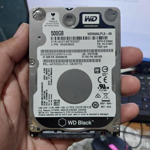 Jual hdd 500gb laptop wd black murah hardisk 500gb wd black 7200rpm ...