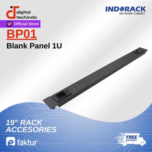 Jual INDORACK Accesories Blank Panel 1U Penutup Celah Rak Server BP01 ...