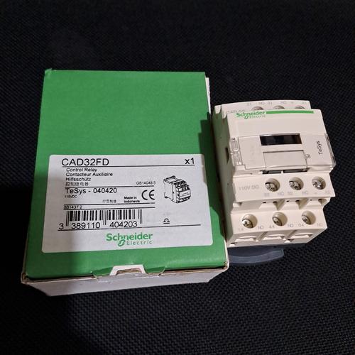 Jual Kontaktor/Contactor Schneider CAD32FD 110VDC ORIGINAL - Kota ...