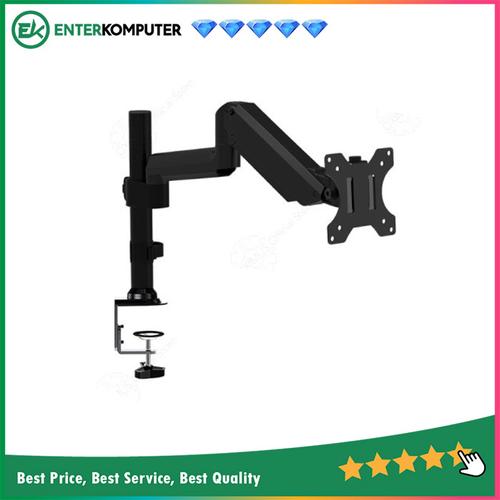 Jual Bracket Monitor Deskmount Oximus Bracket P100E 22" - 27" Black ...