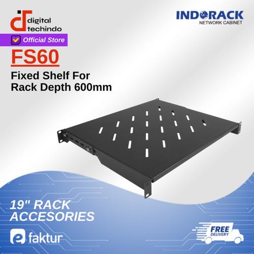 Jual INDORACK Accesories Fixed Shelf Depth 400mm Tatakan Rak Server FS60 - Jakarta Pusat ...