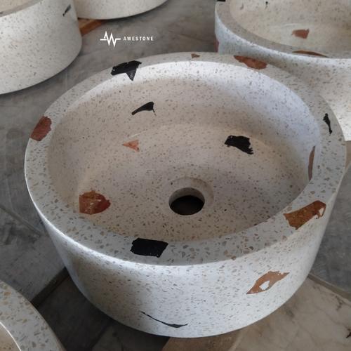 Jual Wastafel Teraso | Wash Basin Teraso | Diameter 30cm - Kab ...