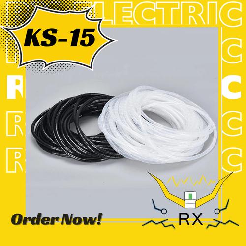 Jual Kabel Spiral / Pelindung Kabel 12mm Tipe KS 12 - Hitam - Jakarta ...