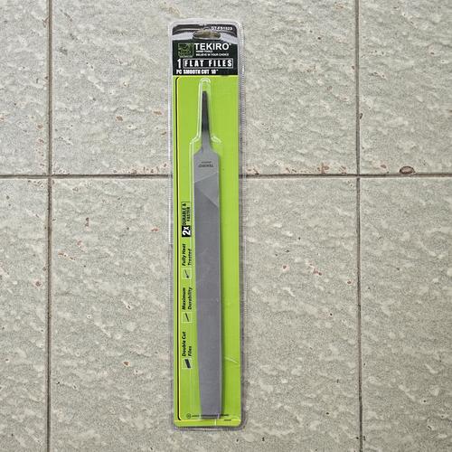 Jual TEKIRO Kikir Plat 10" Besi Halus Flat Files 10 Inch Smooth Tekiro ...