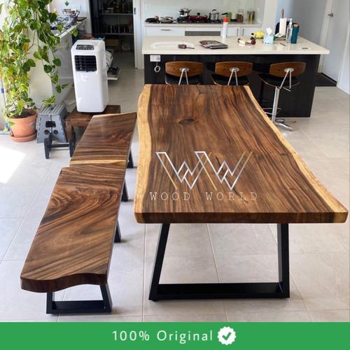 Jual Meja Trembesi 2 Meter Meja Taman Solid - Kab. Jepara - WOODWORLD ...
