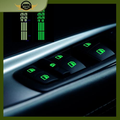 Jual Saklar Jendela Luminous Stiker Button Safety Switch Stiker Mobil ...