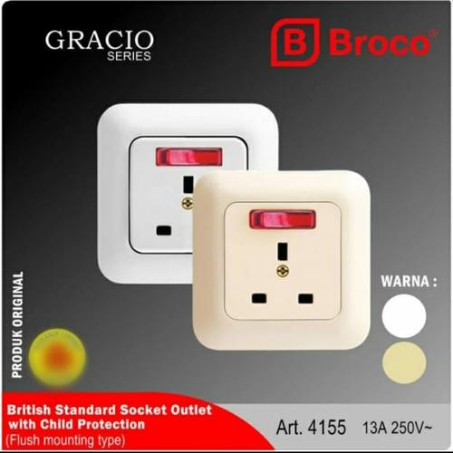 Jual stop kontak ac broco set - Kab. Tangerang - JME Shop | Tokopedia