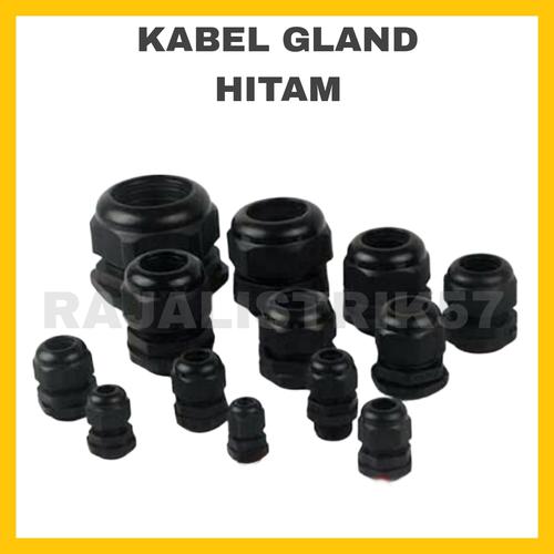 Jual PG Kabel Cable Gland Hitam PG9, PG11, Sampai PG36 Hitam - PG 11 ...