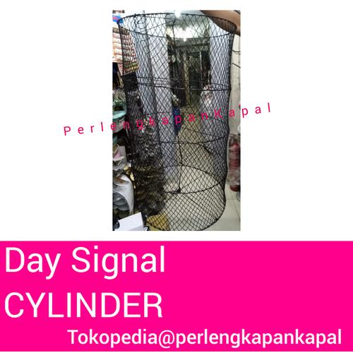 Jual Day Signal Cylinder/ Black Cylinder Shape/ Silinder Jaring Hitam ...