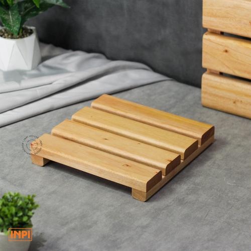 Jual Plate Display Kayu Mahoni/Display Rak Kayu - INPI House - persegi ...