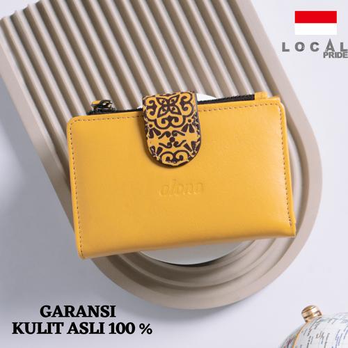 Promo Dompet Wanita Kulit Sapi Asli Alona Sekar Wallet Branded Original ...