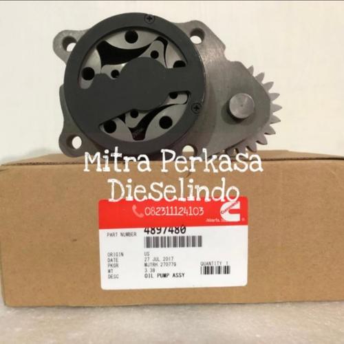 Jual Pompa Oli Oil Pump PC200-8 Komatsu 6D107 4897481 6754-51-1101 GB ...