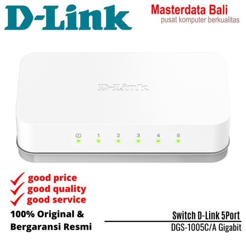 Jual Switch D-Link 5Port DGS-1005C/A Gigabit - Kota Denpasar ...