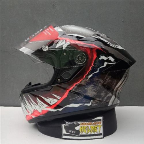 Jual HELM KYT TT COURSE VENOM REPAINT HELM FULL FACE KYT TTC - M - Kab ...